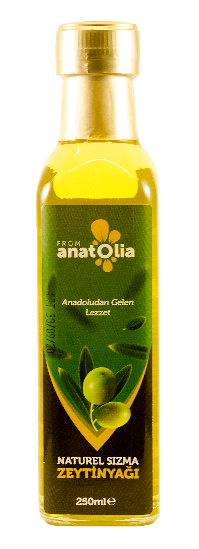 Organik Soğuk Sıkım Natural Birinci Sızma Zeytinyağı 250 ml - Seel Food